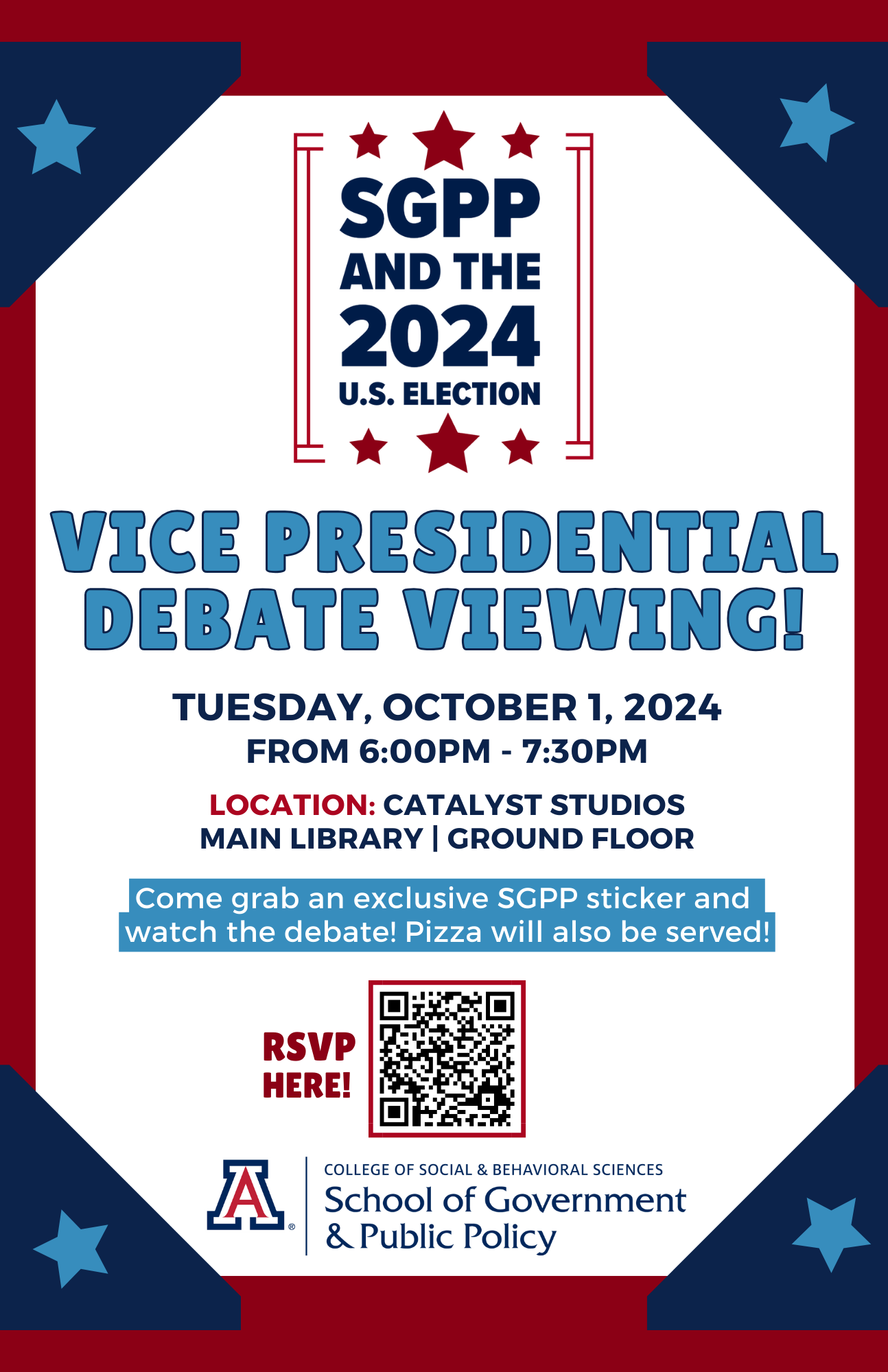 Vice Presidential Debate Viewing with SGPP! | School of Government and ...