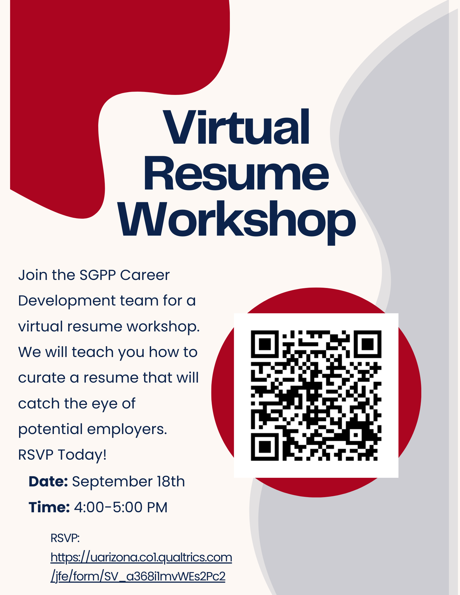 Virtual Resume Workshop | School of Government and Public Policy ...